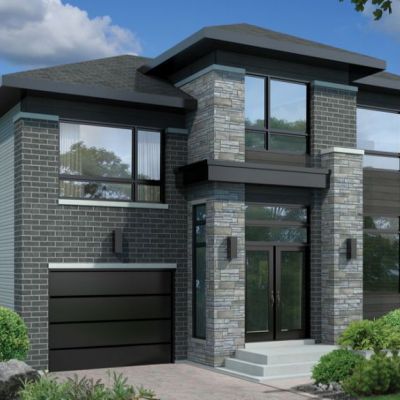 Plan PM-80868: One-story 2 Bedroom Modern House Plan